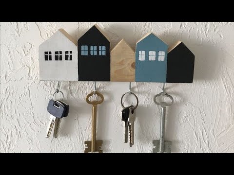 Key holder / house design - YouTube