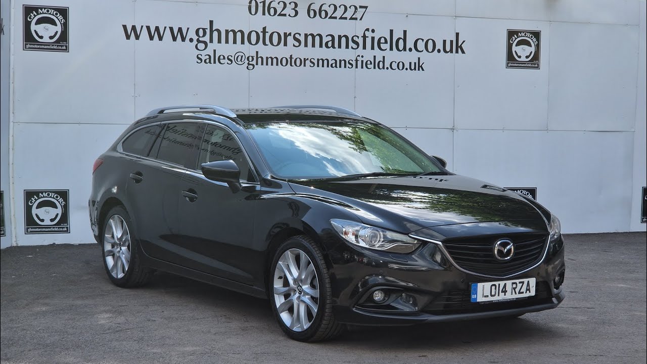 MAZDA 6 2.2 SKYACTIV-D SPORT NAV TOURER LO14RZA - YouTube