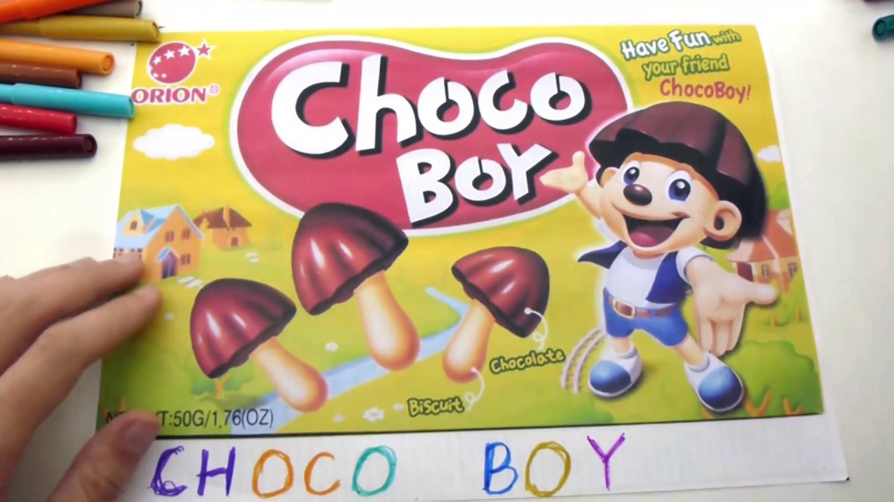 Choco boy Coloring Page Videos for Children - YouTube