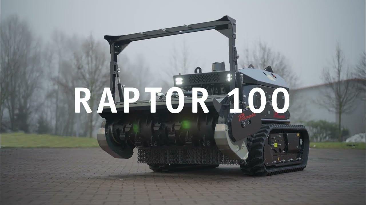 New 프리노스 무인 Robô RAPTOR 100 소개 75hp - YouTube