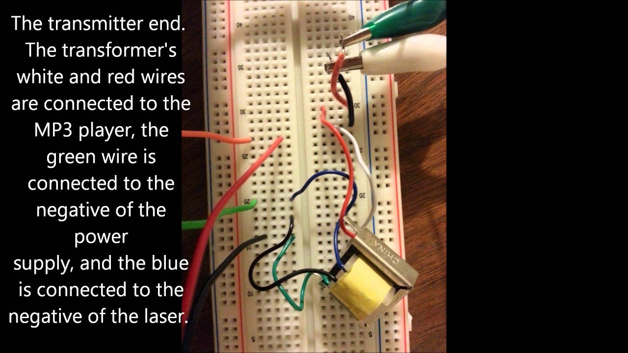 How To: Transmitting Audio Through Laser Light - YouTube