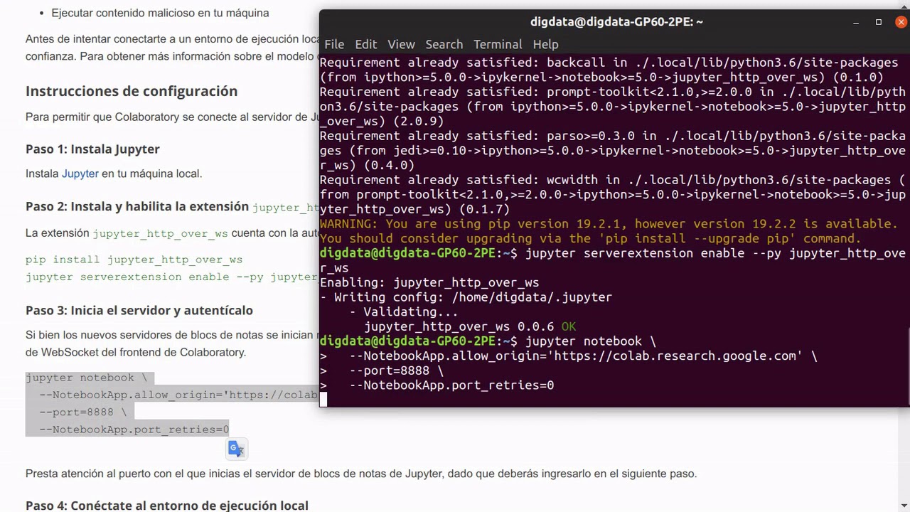 B8 COLAB LOCAL - YouTube