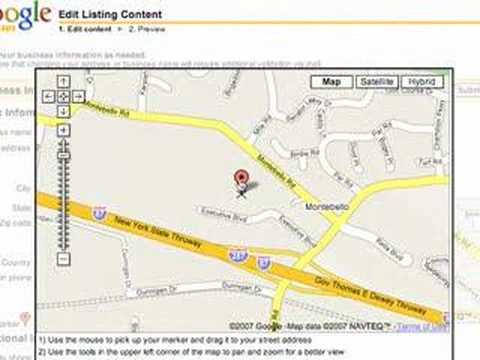 Google Maps Set Marker or Pin - YouTube