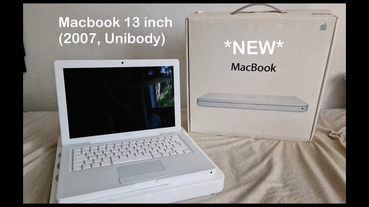 Unboxing A Unibody Macbook From 2007! - YouTube