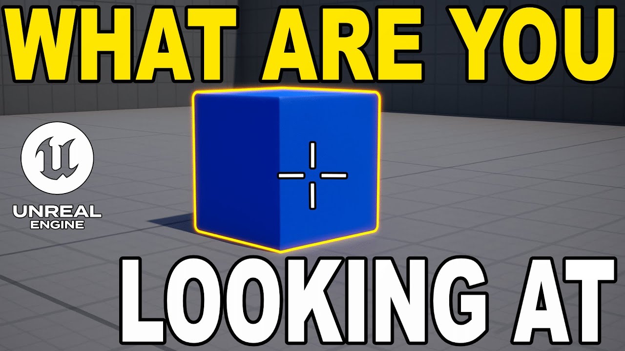 Is my first person camera looking at something? | Unreal Engine 5 ...