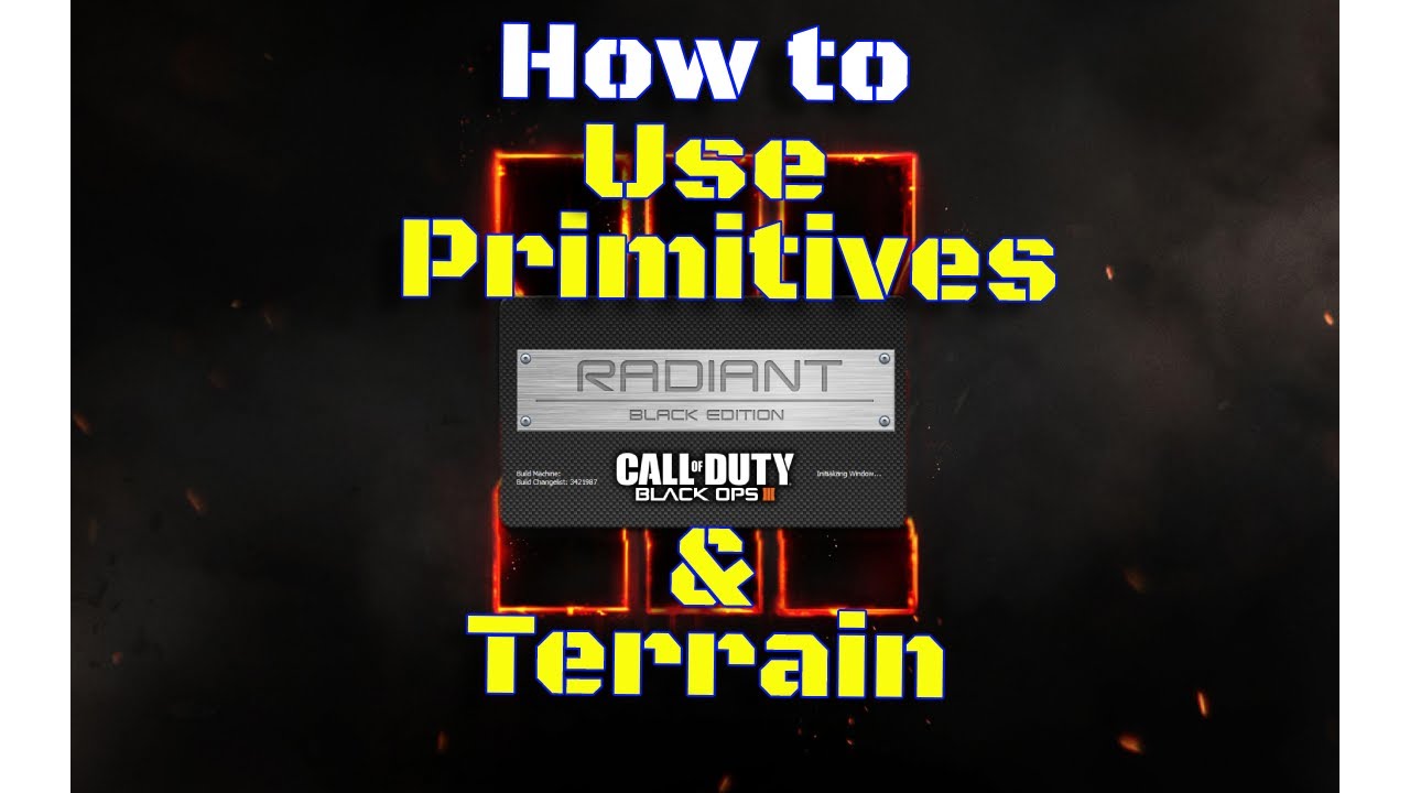 Radiant: How To Use Primitives & Terrain - YouTube