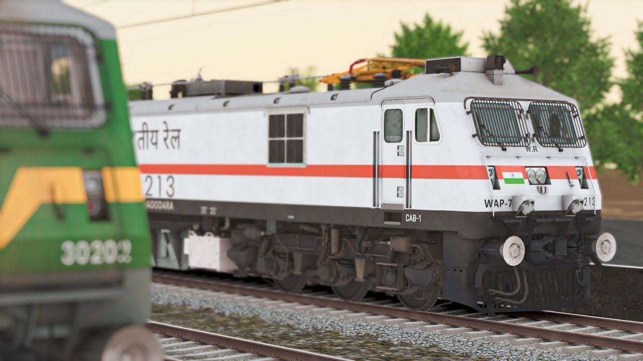 🔴22648 KOCHUVELI - KORBA SF Express | | Railworks 3 | RAIL| TRAIN ...