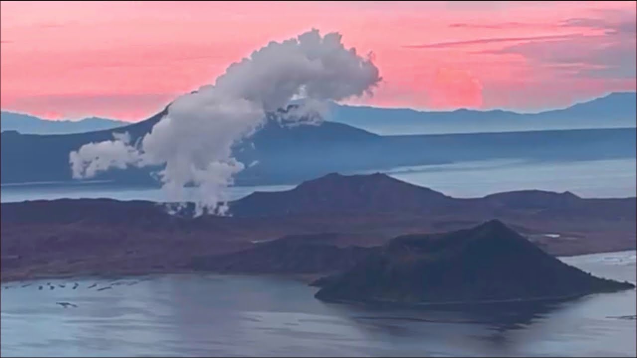 #taalvolcano Taal Volcano LIVE , taal volcano update today ,Sitwasyon ...