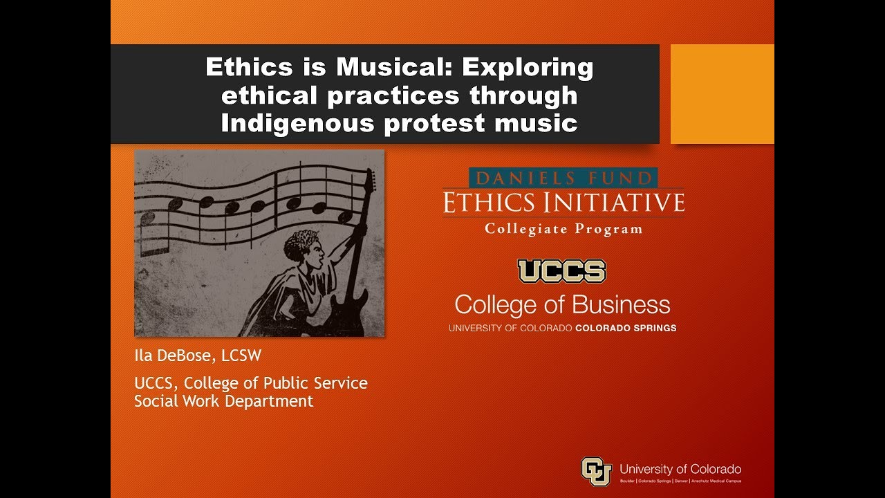 Ethics Is Musical - YouTube