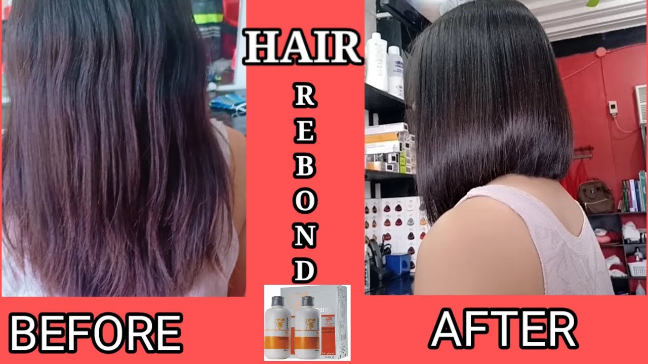 Gonispa Hair Rebonding cream,How? Paano siya gamitin Step by Step ...