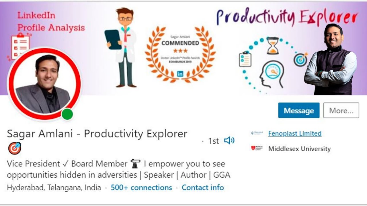 LinkedIn Welcome Message - YouTube