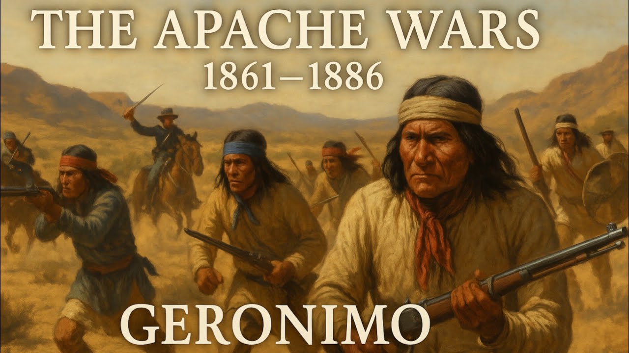 The Native Apache Wars (1861–1886) || Geronimo’s Fight for Freedom ...