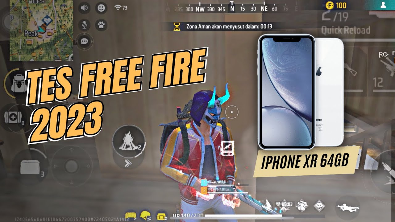 TES FREE FIRE DI IPHONE XR 64GB II 2023 MASIH LANCAR ?? - YouTube