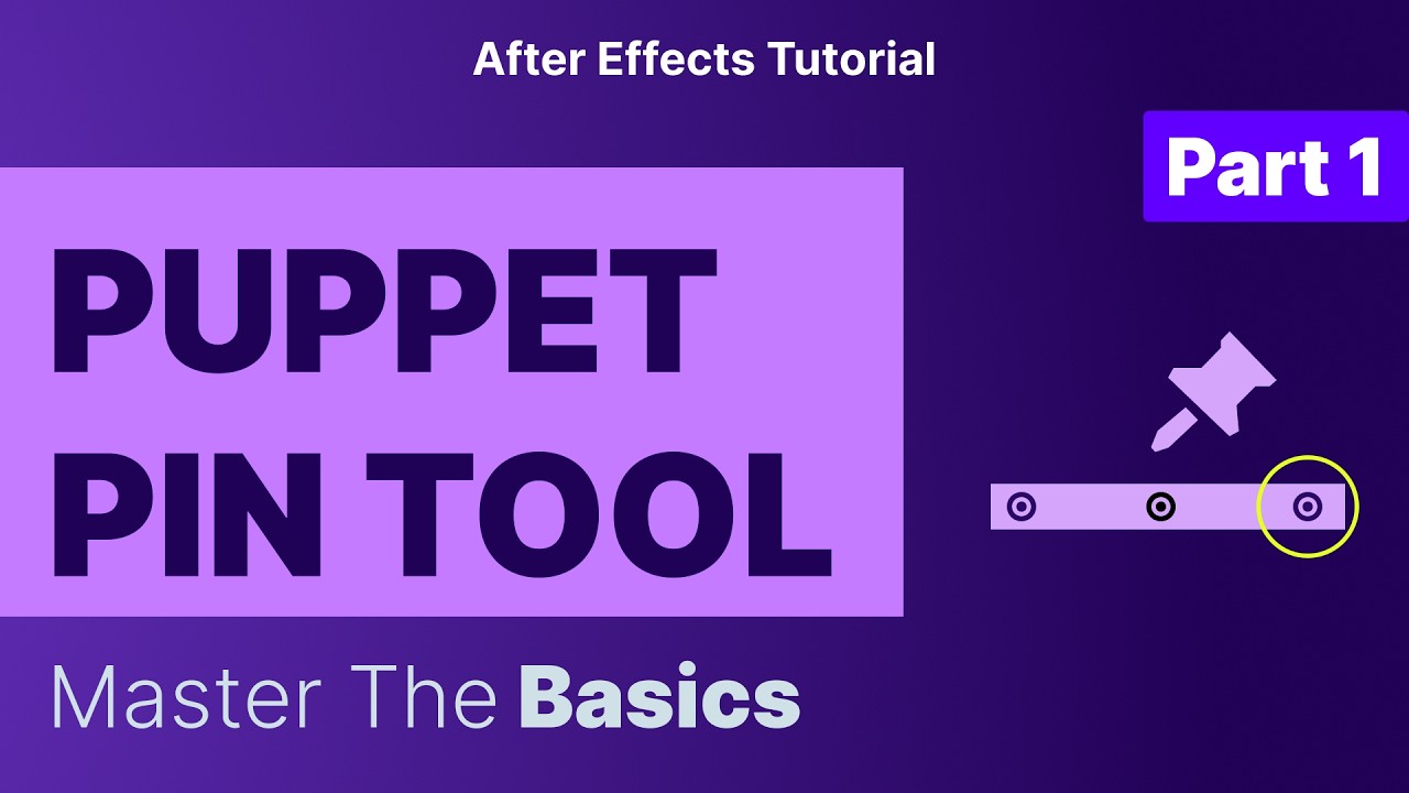 How to use After Effects Puppet Pin Tool - Step by Step Tutorial - YouTube
