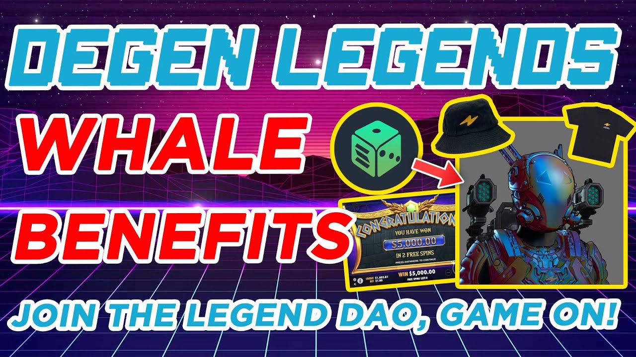 Degen Legends Massive Giveaway's⚡(WL Mints, Merch and more) - YouTube