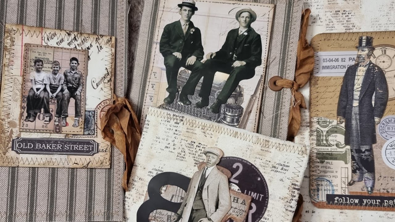 Dying Seam Binding - Finishing off Junk Journal Covers - Trash Tuesday ...