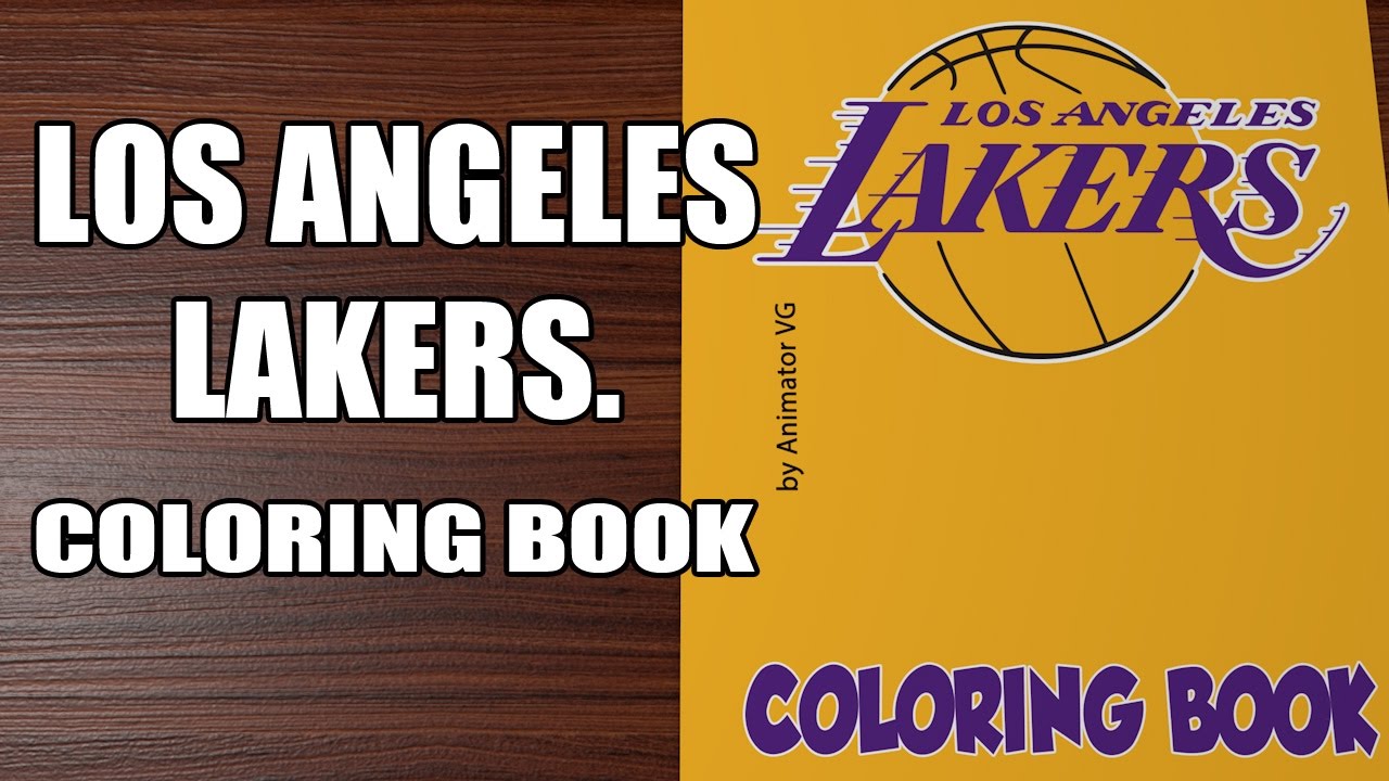 Los Angeles Lakers ( coloring book ) - YouTube