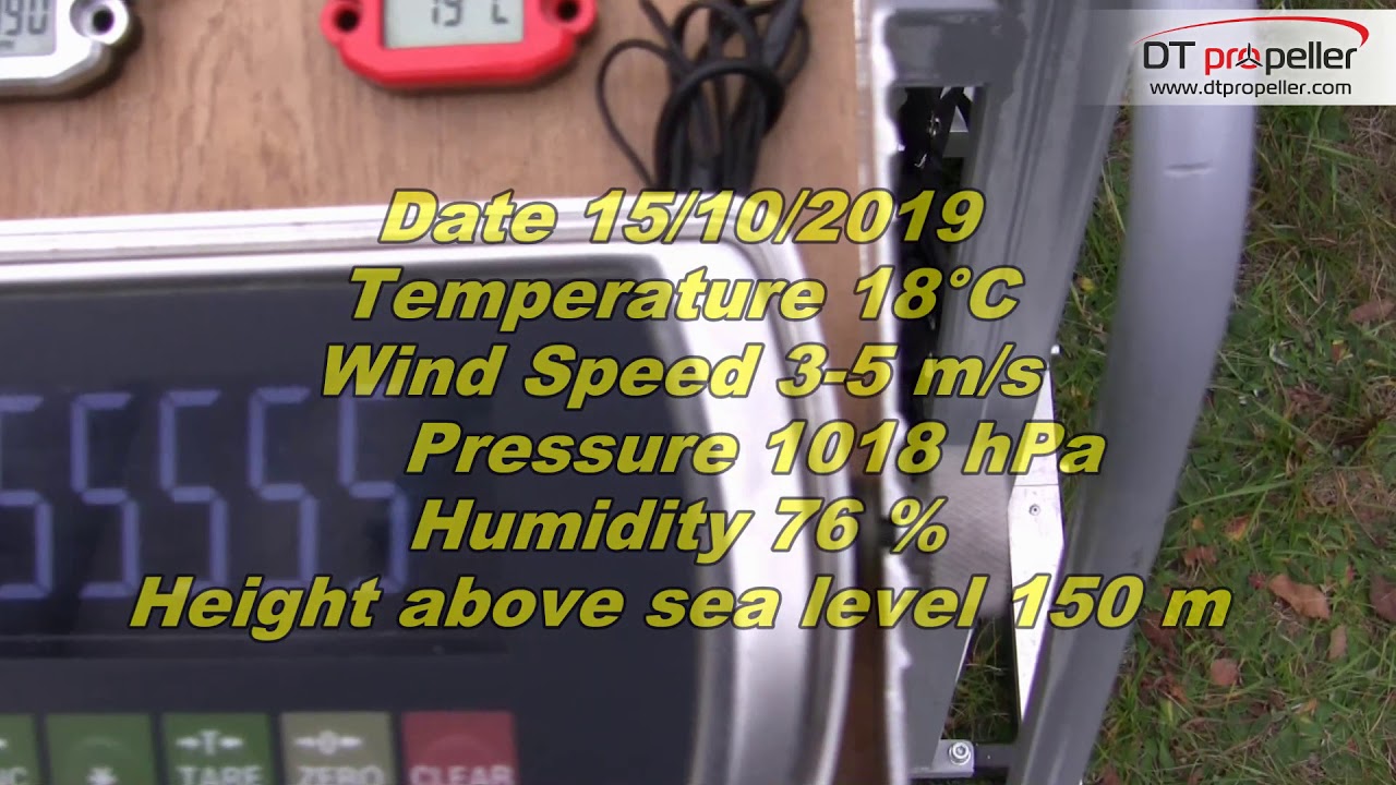 Test Thor Polini 250 E props and DT propeller - YouTube