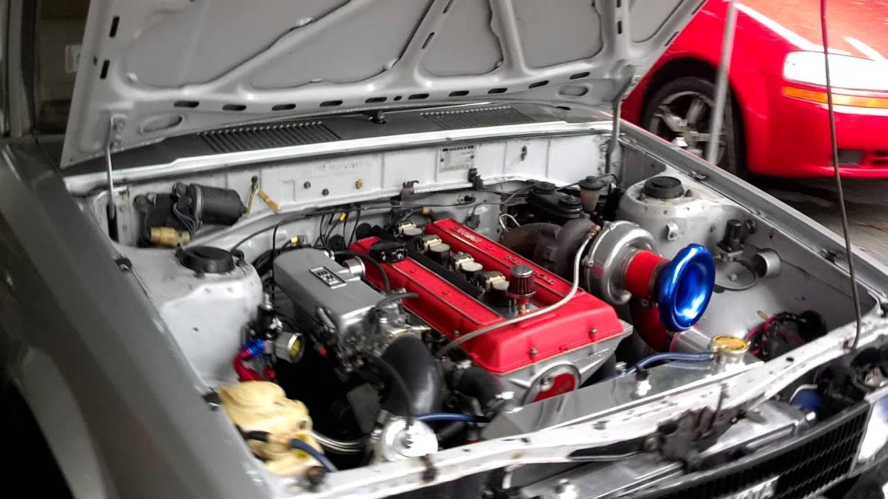 Motor toyota 18r-geu turbo microtech ecu - YouTube