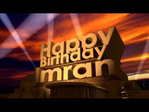 Happy Birthday Imran