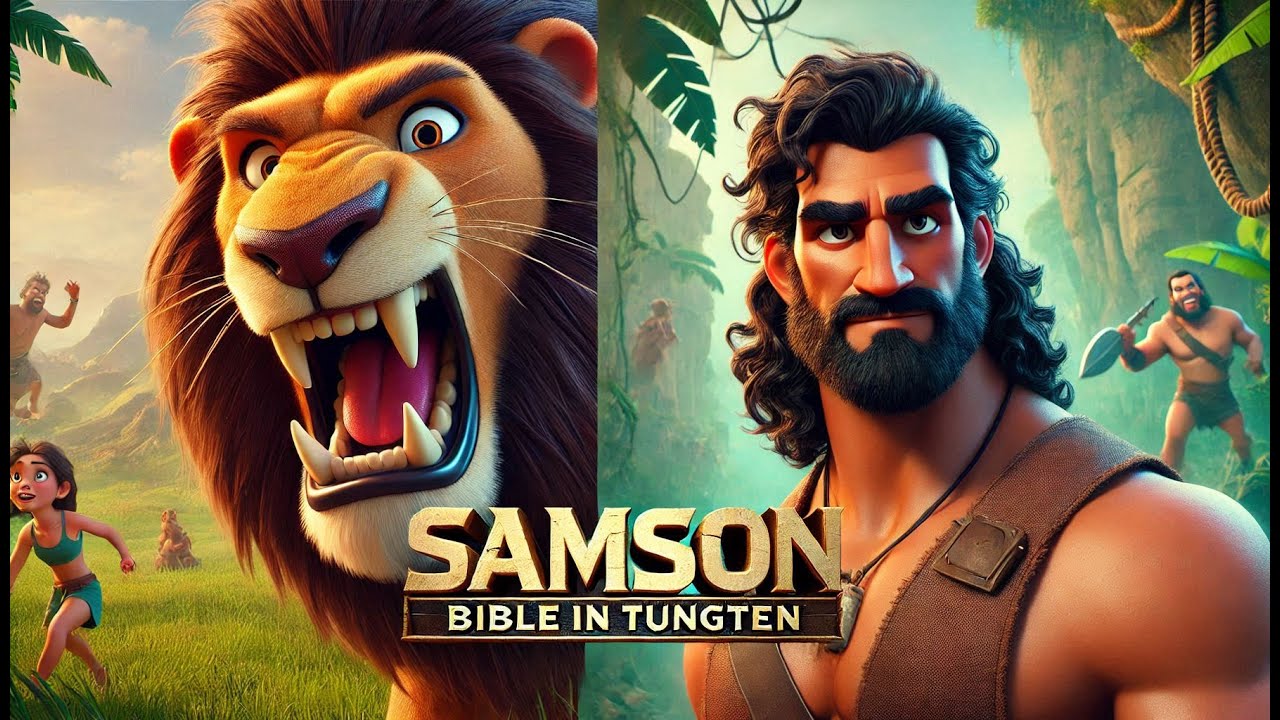 Samson's Strength Unveiled: Animated Bible Movie Part 5 - YouTube