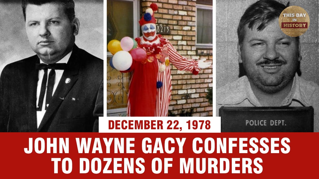 John Wayne Gacy confesses to dozens of murders December 22, 1978 - This ...