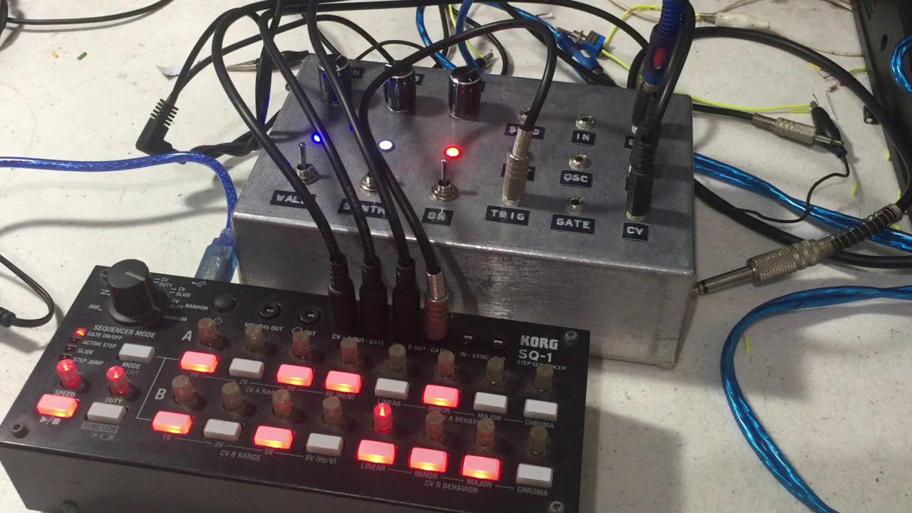 Harsh Noise Stompbox Modular Version or HNS Mod Synth - YouTube