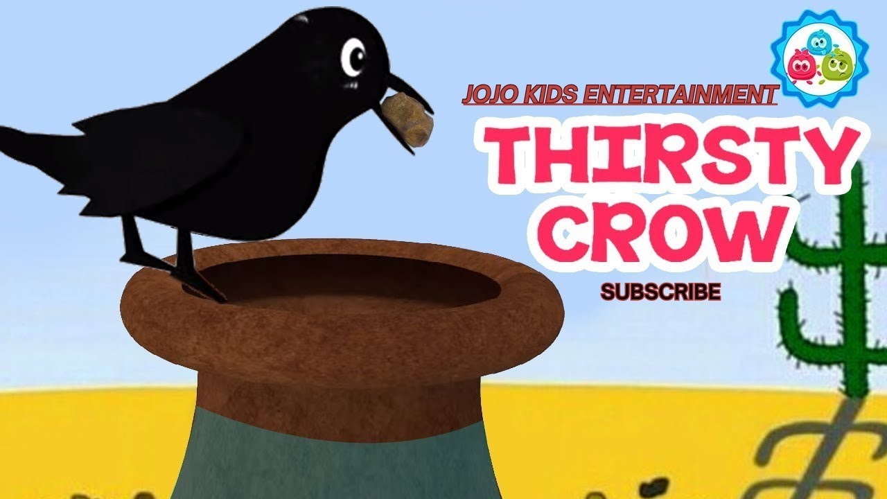 Thirsty crow | Pyasa kauwa | The Thirsty Crow | urdu | پیاسا کوا ...