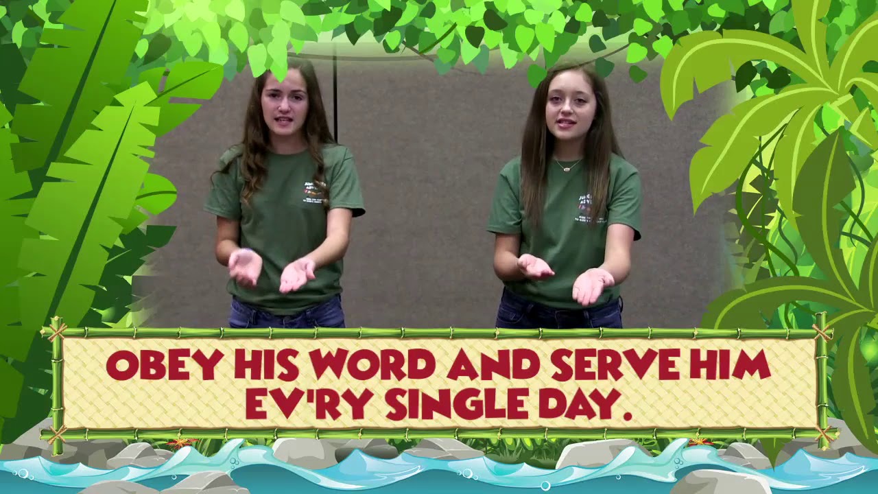 VBS 2018 Jungle River Adventure - Theme Song "It's a Jungle" - YouTube