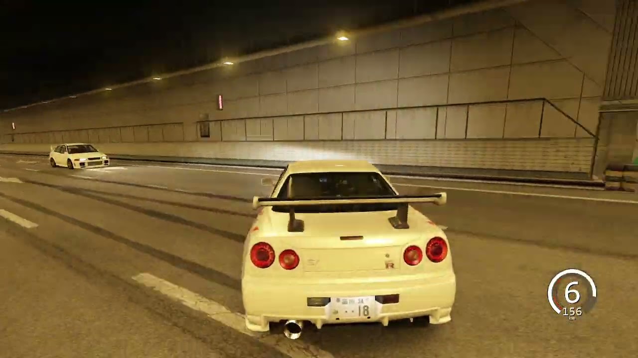 Assettocorsa - Shutoko 360° SAFE with nissan skyline GTR R34 - YouTube