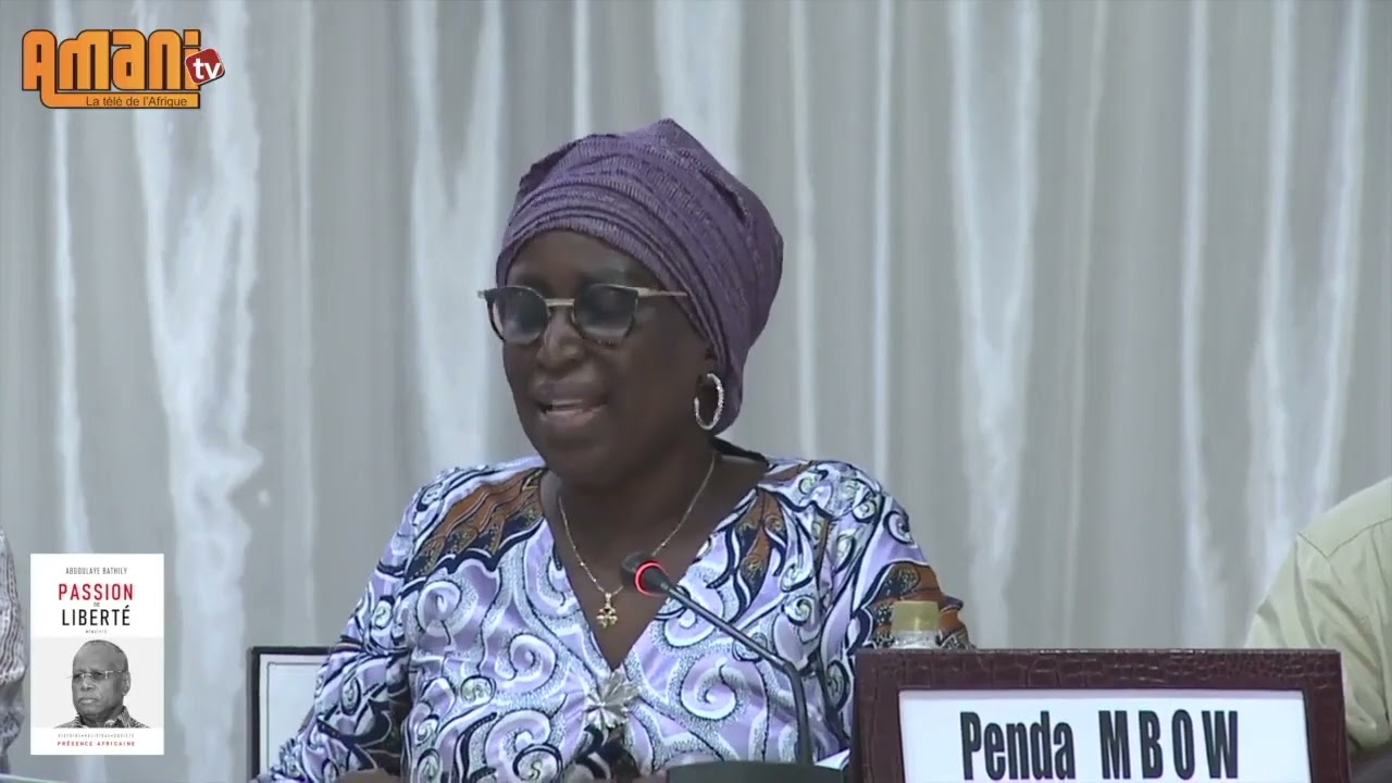Prof Penda Mbow décortique le livre du professeur Abdoulaye Bathily ...