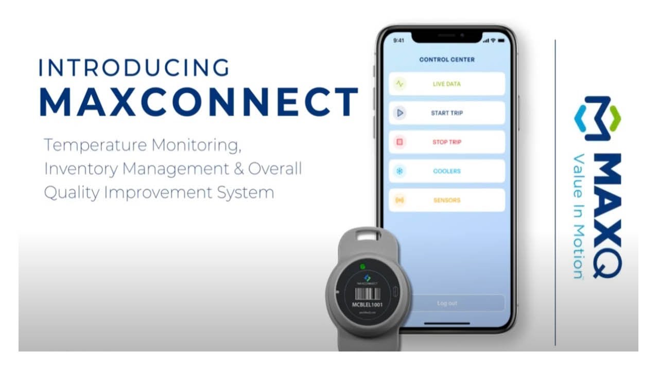 MaxConnect Blood Cooler Temperature Monitoring System - YouTube