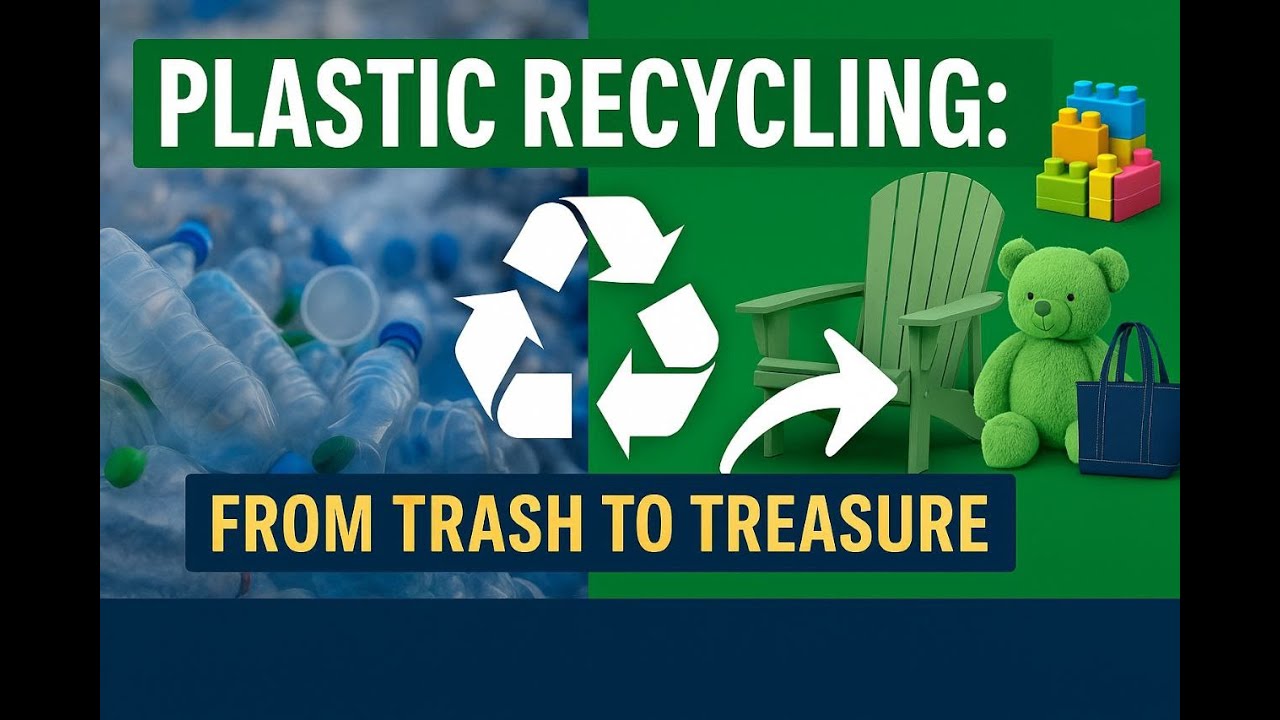 ♻️ Plastic Recycling Process | Give Waste a Second Life - YouTube