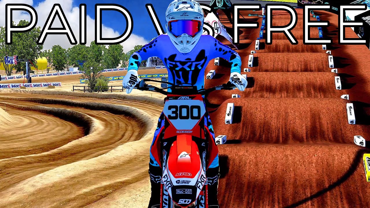 FREE TRACKS vs PAID TRACKS in MX BIKES... what is better? - YouTube