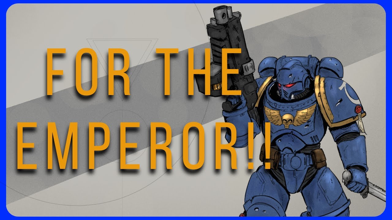 From Sketch to Final – How to Draw a Space Marine That Feels EPIC - YouTube