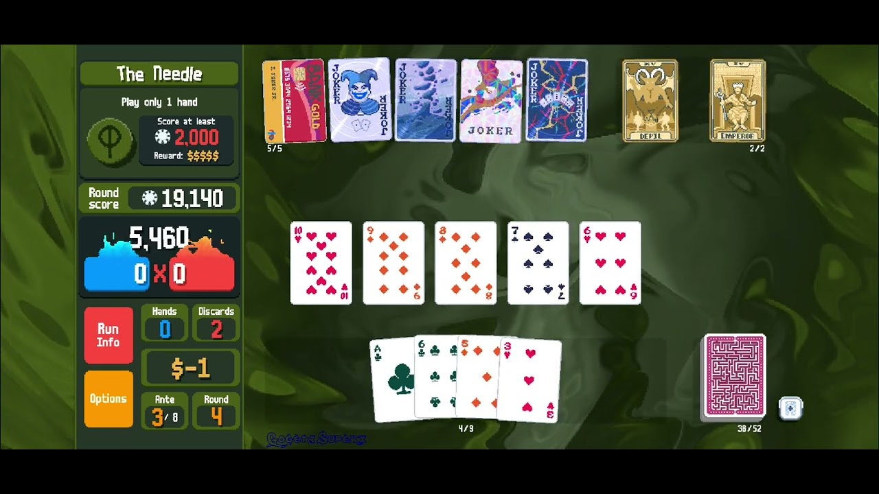 Balatro Inflation Challenge Win Endless - GogetaSuperx - YouTube