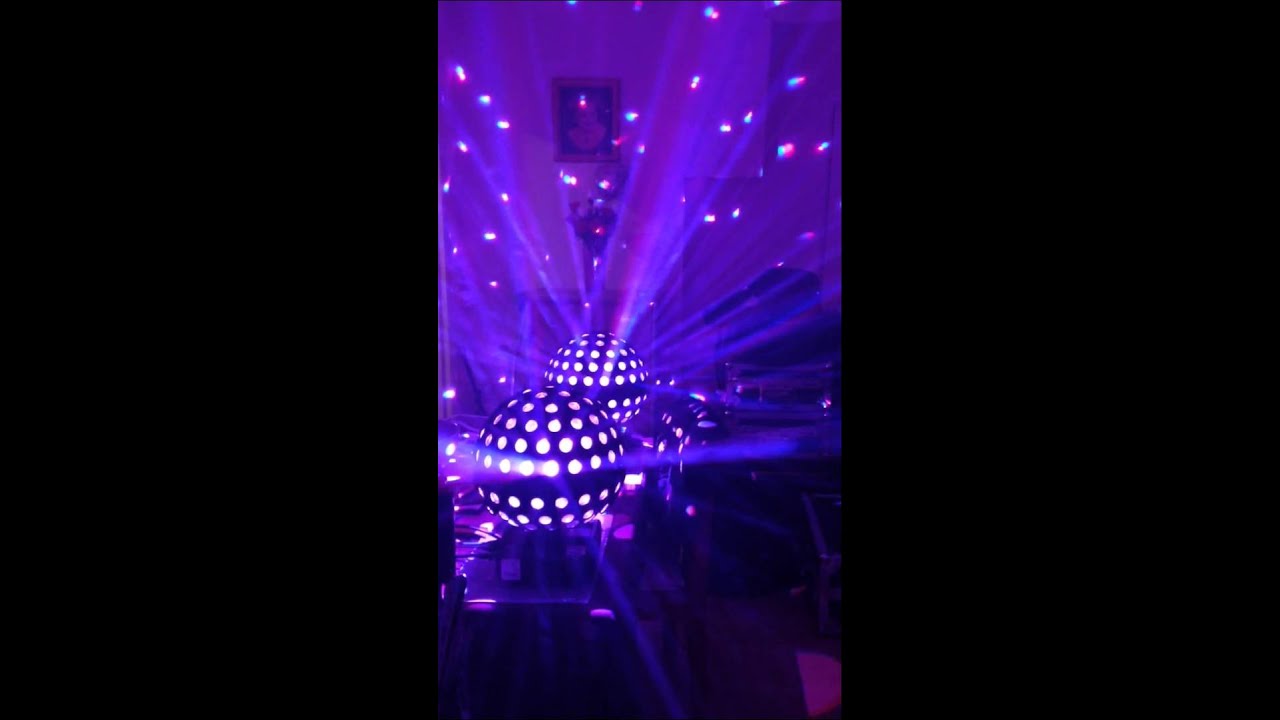 Adj spherion tri led - YouTube