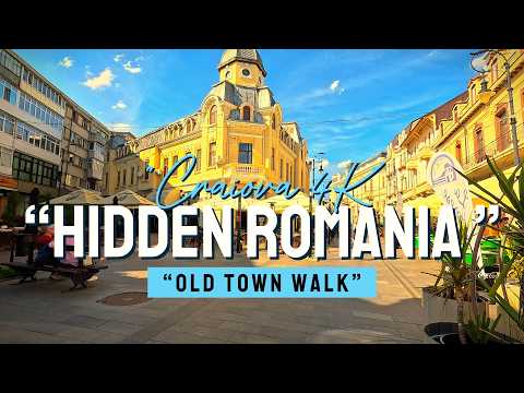 👉 “Craiova Old Town 🇷🇴 | 4K Walking Tour in Romania (No Talking)”