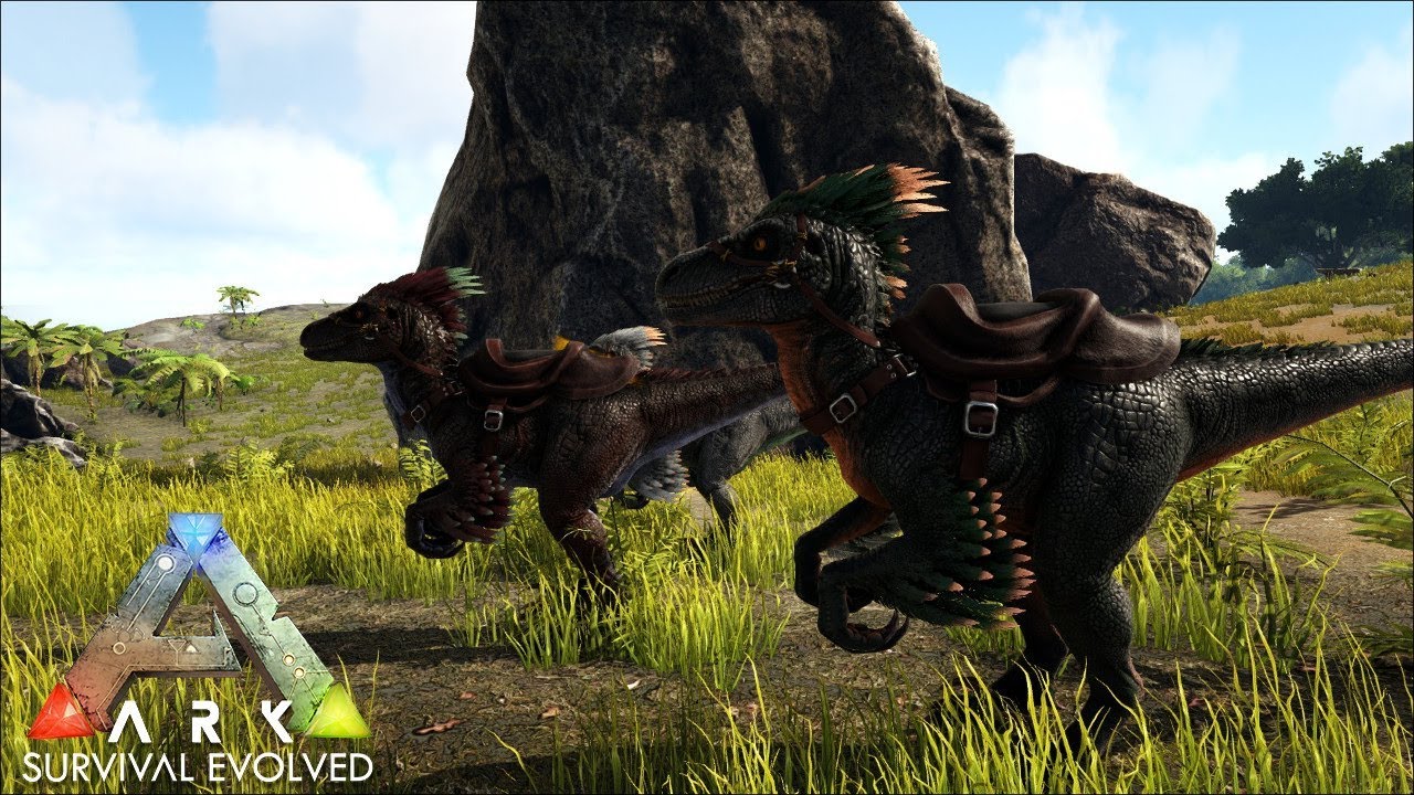 Let's Play ARK 2019 - Raptor Defense Squad! (EP3) - YouTube