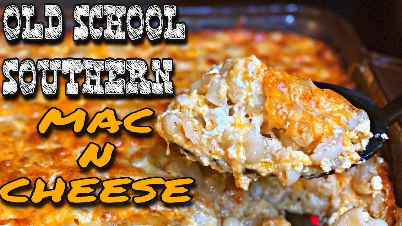 (5 CHEESE) How To Make Old School Southern Baked Mac N Cheese | Macaroni and Cheese Recipe - YouTube