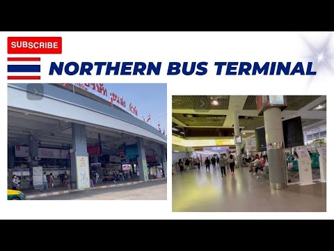Northern Bus Terminal Mochit Bangkok Thailand - YouTube