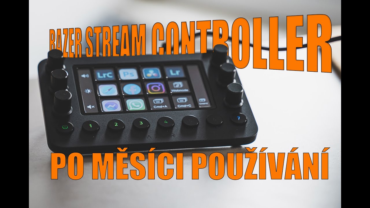 Razer Stream Controller / Loupedeck Live - Po měsíci používání ...