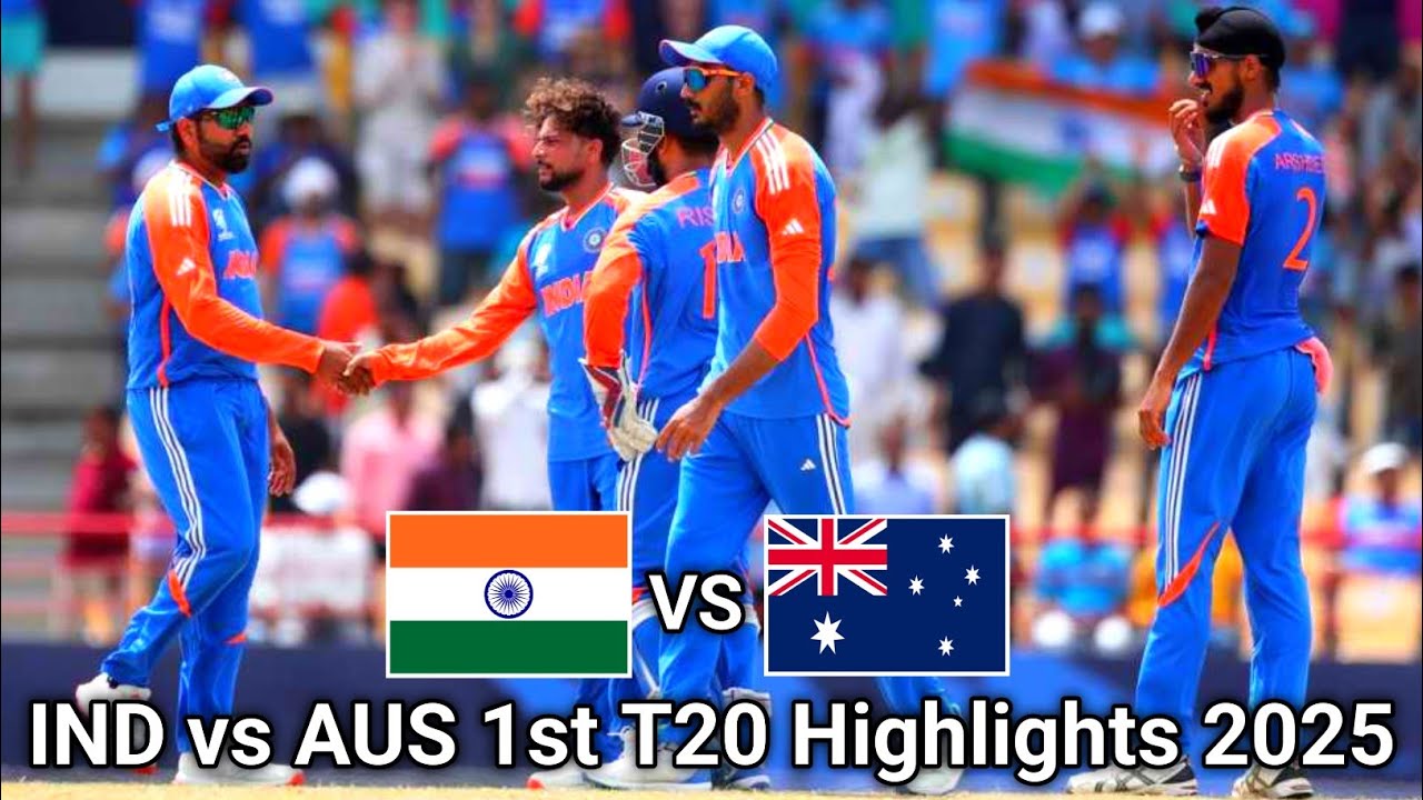 India vs Australia 1st T20 Highlights 2025 | Ind Vs Aus 1st t20 Match ...