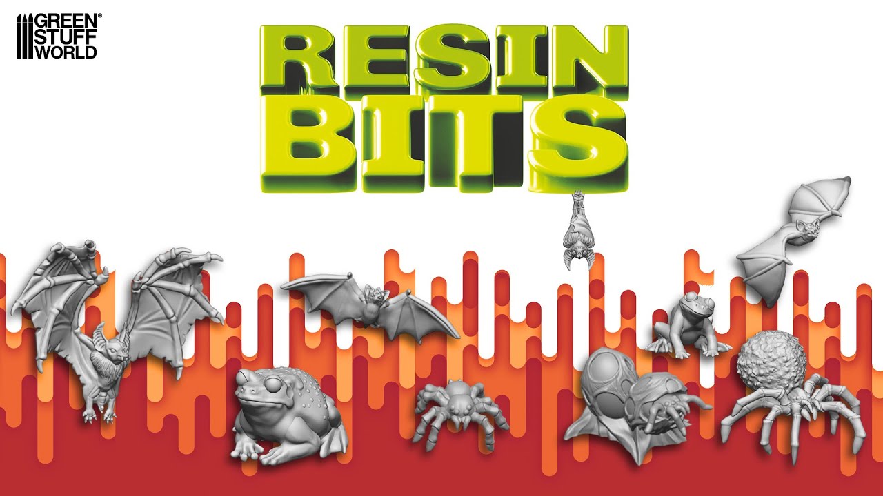 Transform your Miniatures with the Spookiest Resin Bits - YouTube