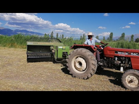 New Holland 54 C Special Hisarlar BM 2163 Balya Yapıyoruz 5''li Karışım