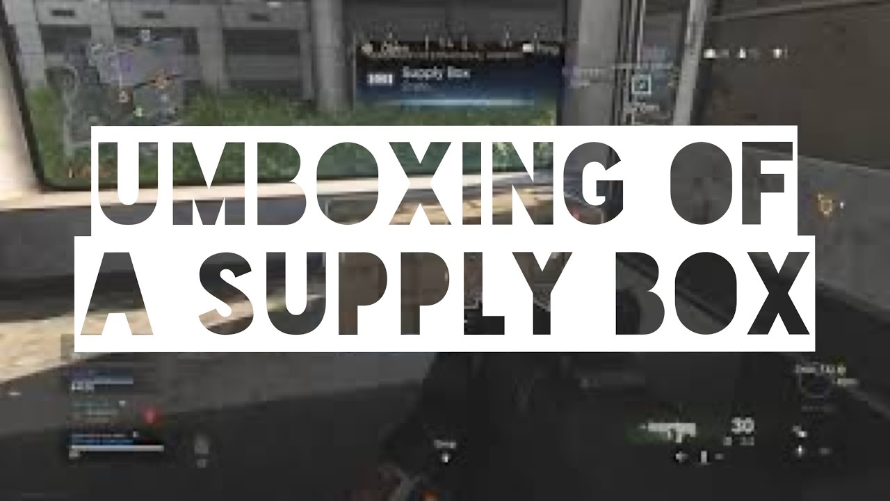 UNBOXING de un Supply Box en #Warzone! - YouTube