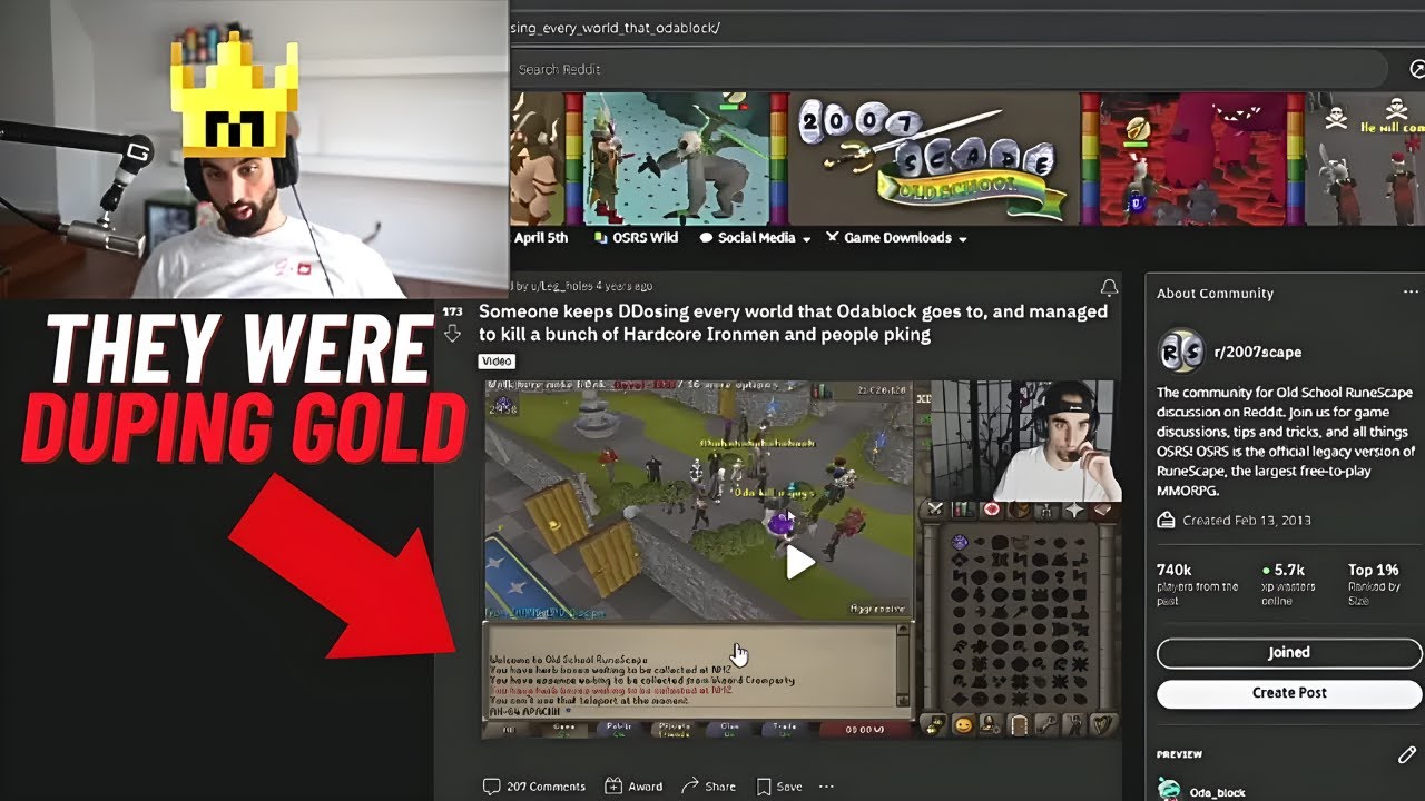CEO Odablock Addresses the Biggest Issues Facing Runescape - YouTube
