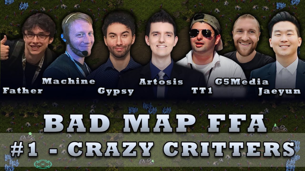 G1 Crazy Critters - Worst Map FFA Championship - YouTube