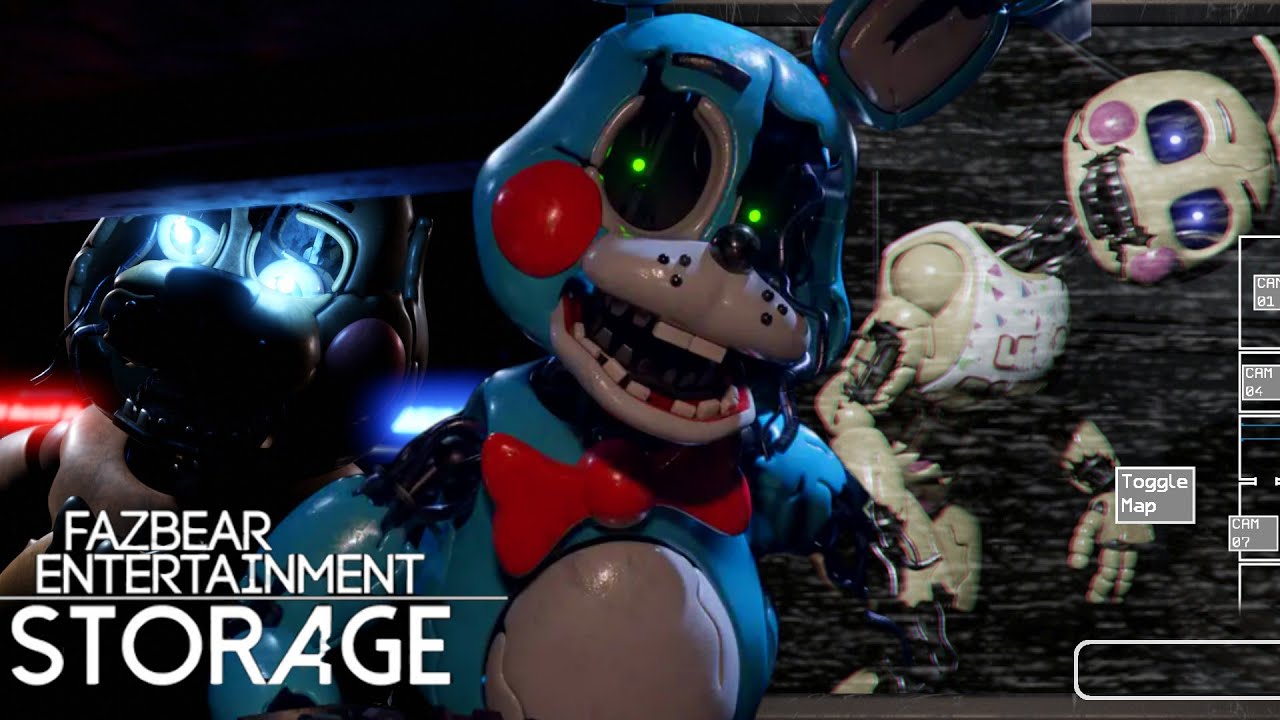 THE FNAF 2 TOY ANIMATRONICS ARE BACK!! || Fazbear Entertainment ...