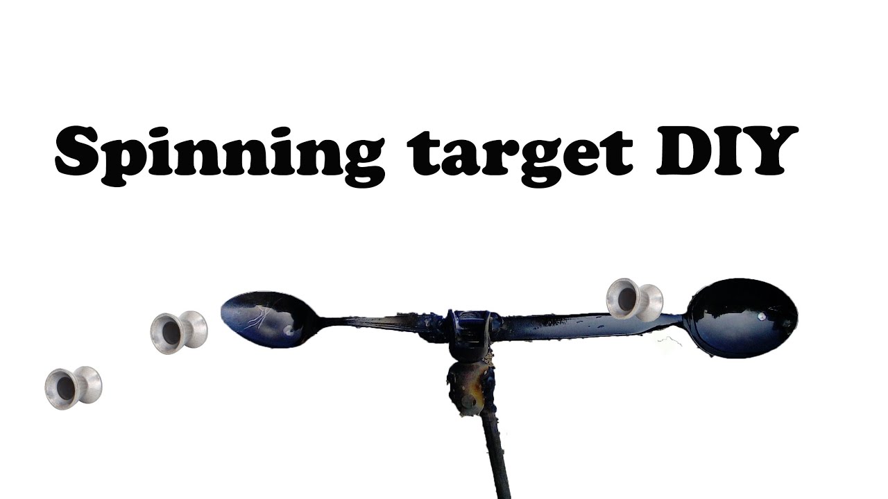 How to make a spinning target for air rifles and small calibre arms ...